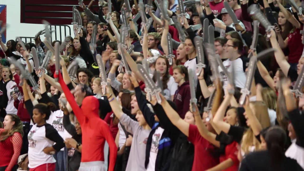 Arcadia University Mascot Debuts at Knight Madness on Vimeo