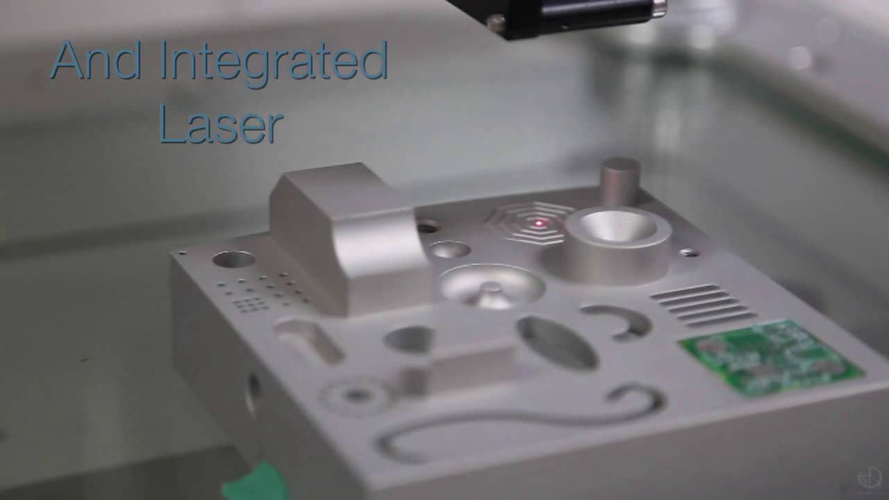 Micro-Vu Measuring a 3D Sample Part (#111 - English) on Vimeo