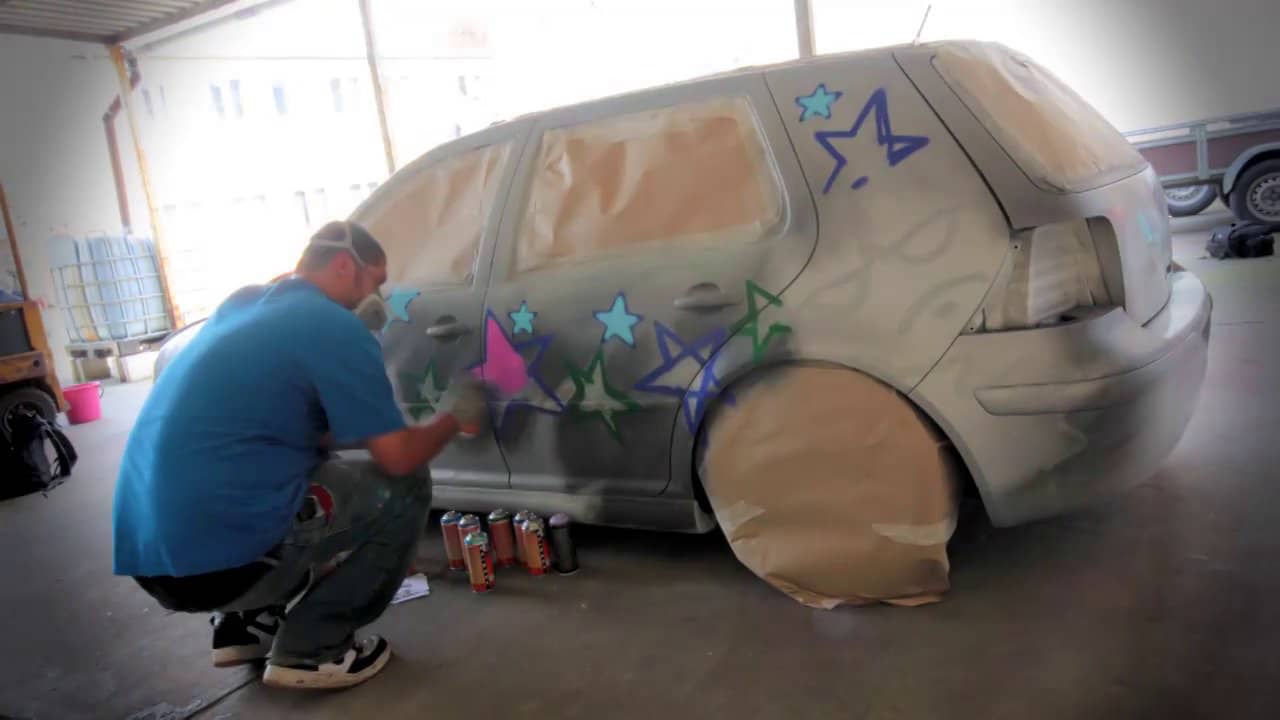 making of Graffiti Golf MKIV "courage2colour" on Vimeo