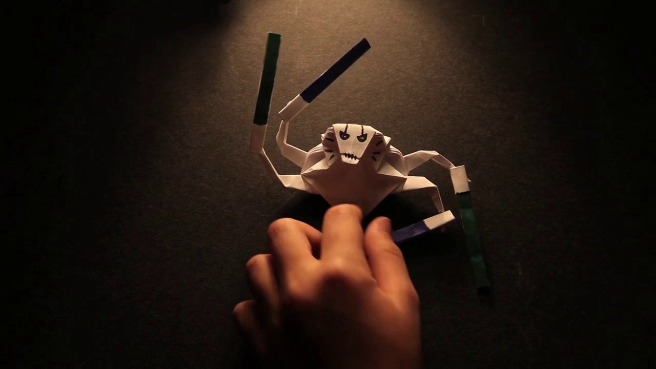How to Make an Origami General Grievous Finger Puppet on Vimeo