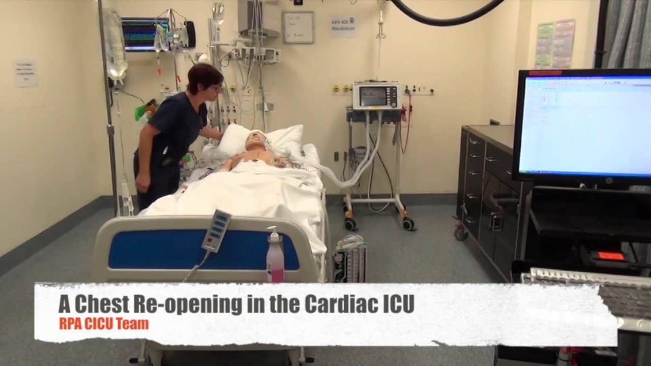 A chest re-opening in the Cardiac ICU on Vimeo