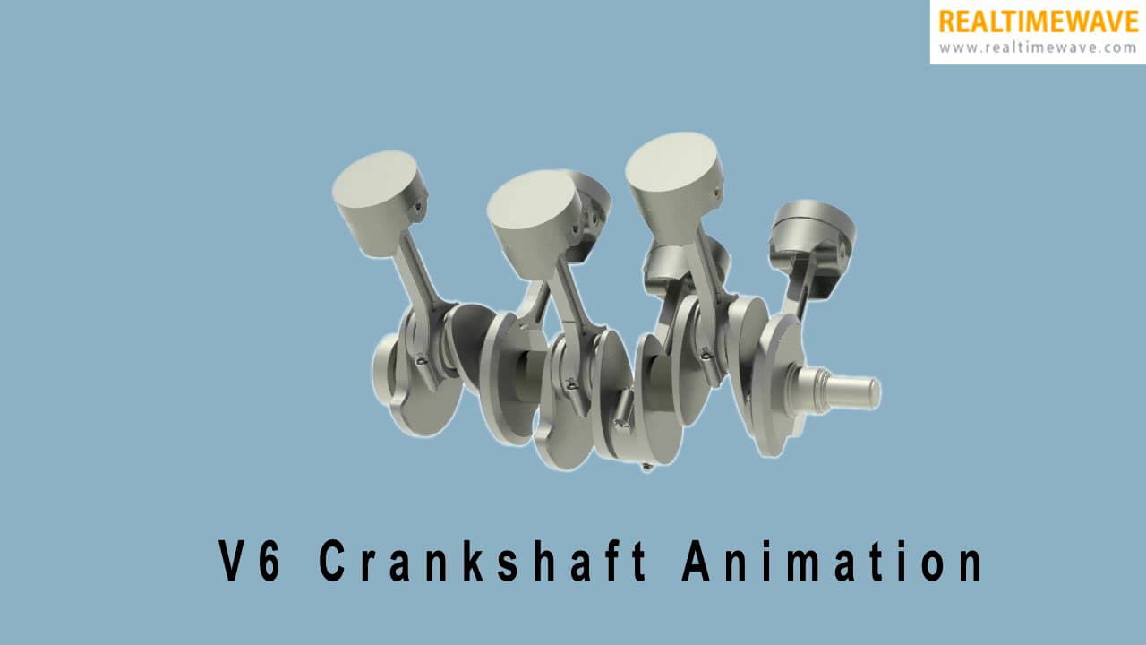 v6 Crankshaft Animation Hi Res on Vimeo
