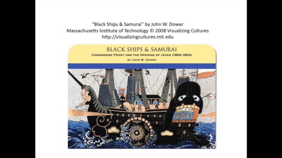 Commodore Perry and the 'opening' of Japan in 1853-4, as recorded by a ...