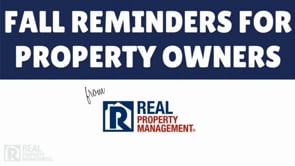 Real Property Management Fall Home Maintenance Reminders - Rental ...
