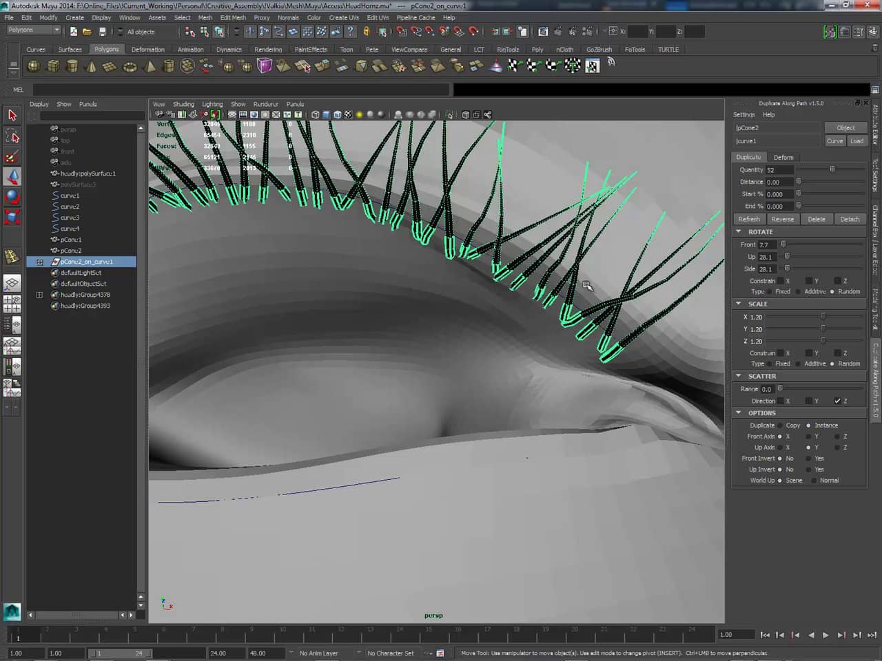 Modeling Eyelashes Made Easy! on Vimeo