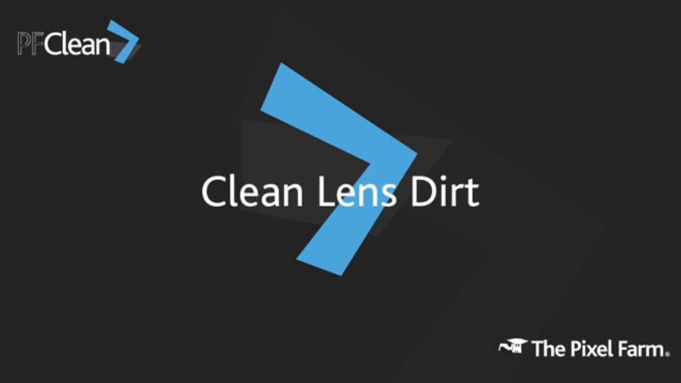 PFClean Clean Lens Dirt Tutorial on Vimeo