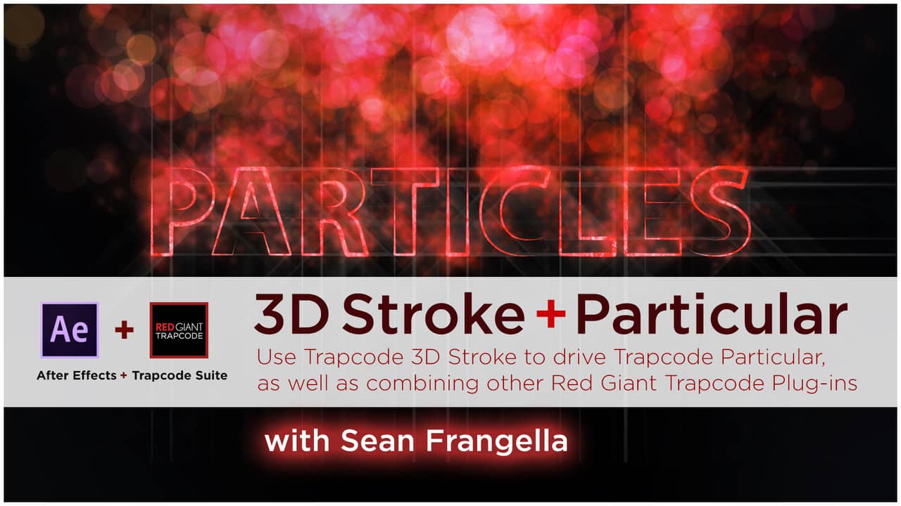 Use 3D Stroke to Drive Trapcode Particular - After Effects Tutorial on Vimeo