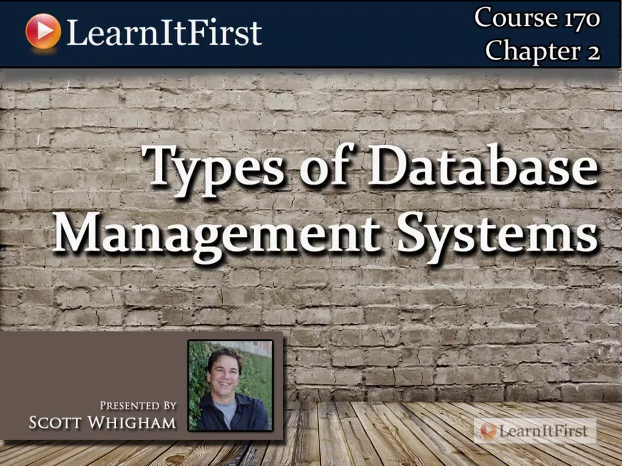 Course 170 - Types of Database Management Systems on Vimeo