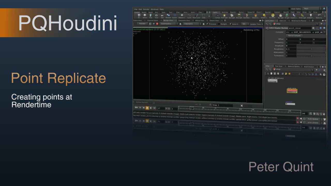 Point Replicate Houdini 13 on Vimeo