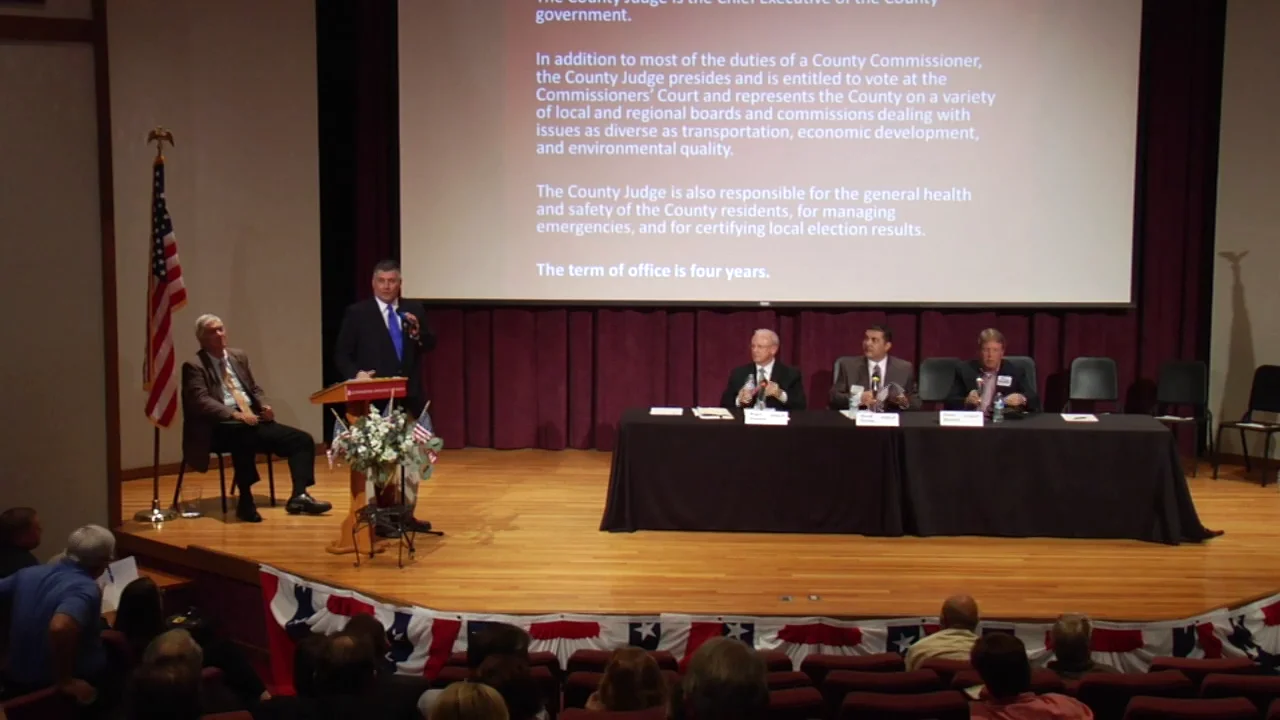 Johnson County Judge Debate