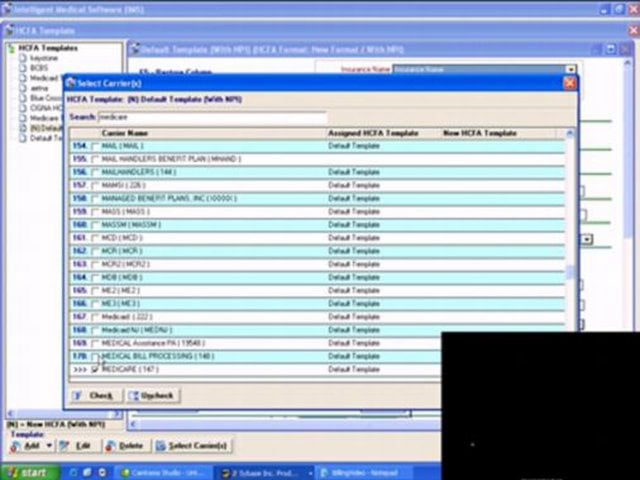 How to print HCFA with NPI on Vimeo
