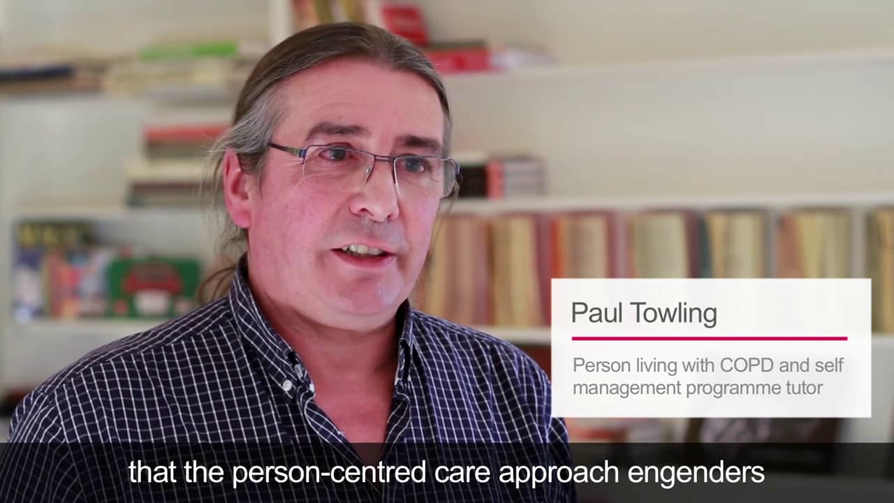 Paul Towling talks about person-centred care on Vimeo