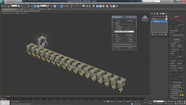 Cloning geometry along splines in 3DS Max on Vimeo