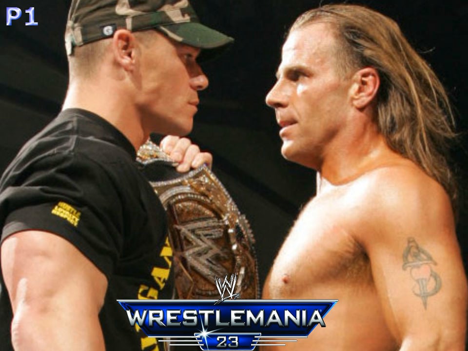 WWE Wrestlemania 23: John Cena(c) vs. Shawn Michaels |WWE Championship ...