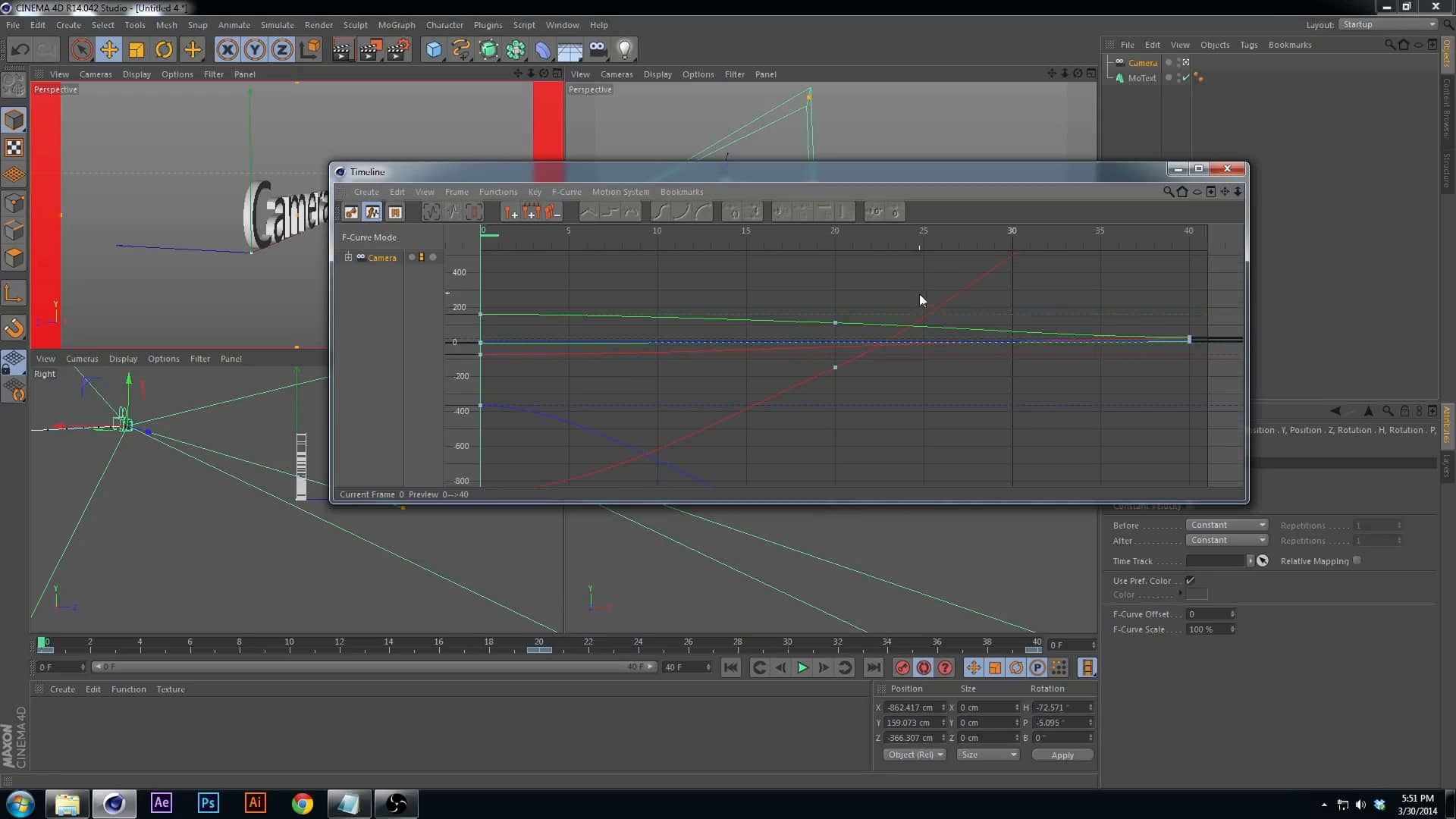 Tutorial : Cinema 4D Camera Animation Techniques on Vimeo