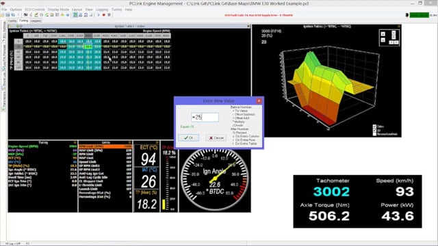 Practical Standalone Tuning: Step 8: Steady State Ignition Tuning
