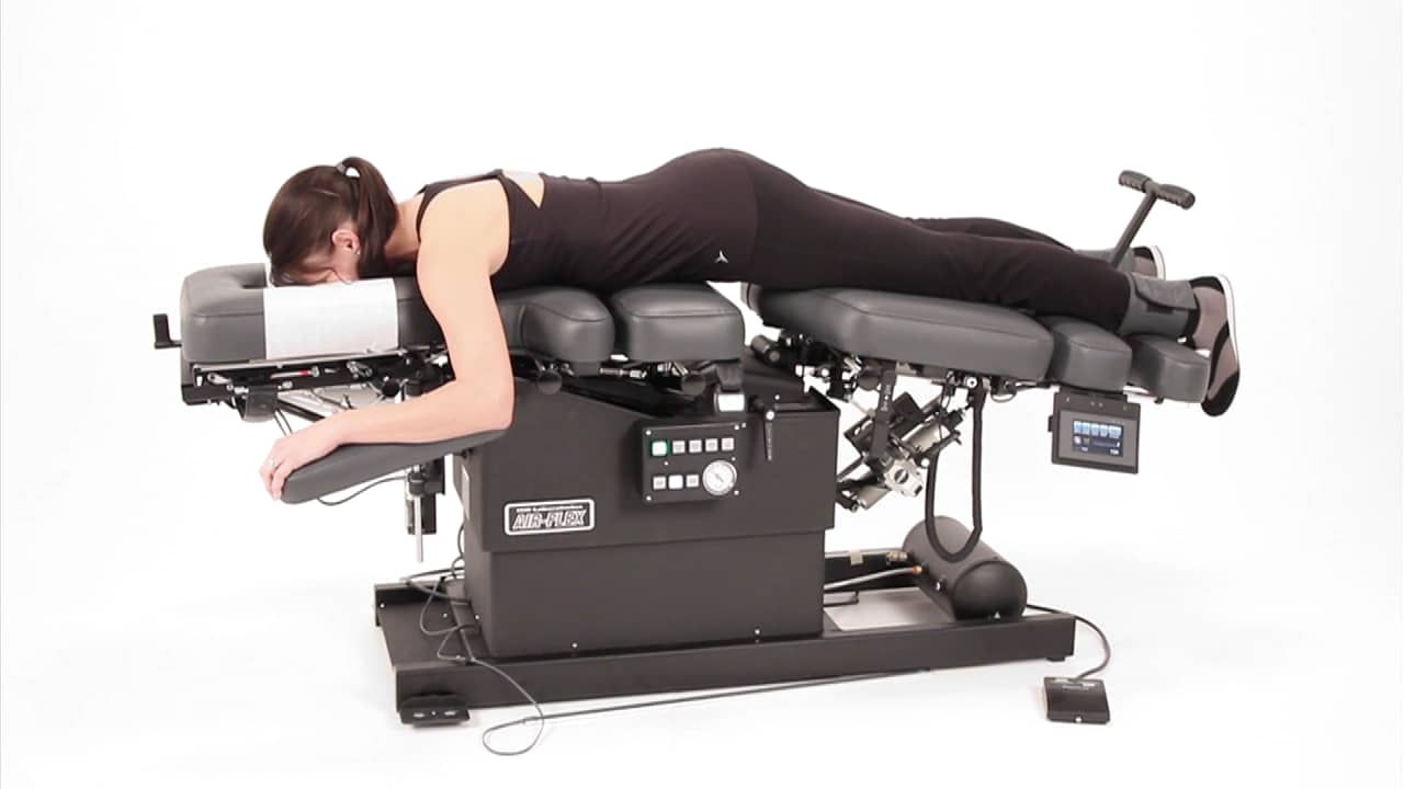 Hill Air-Flex Flexion Distraction Chiropractic Table on Vimeo