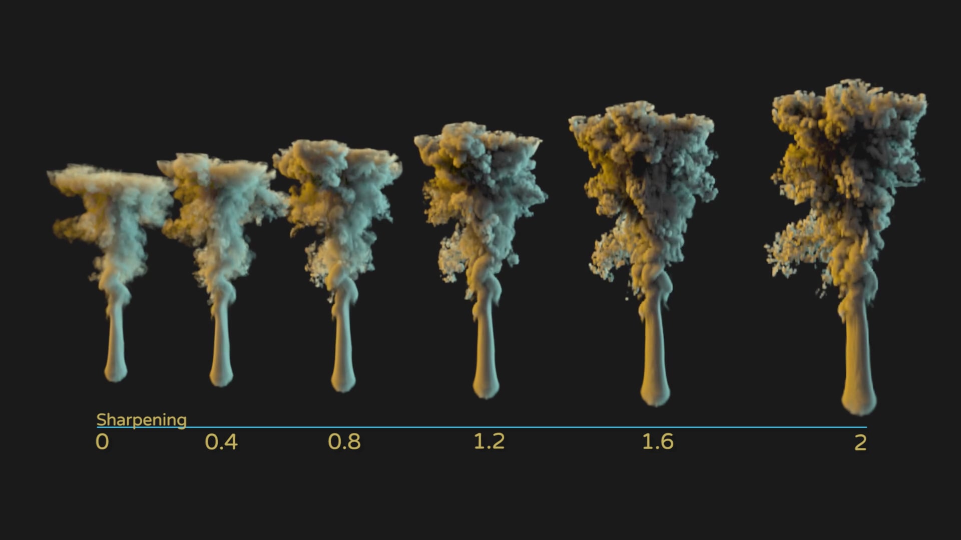 Houdini Pyro Shape Comparisons on Vimeo