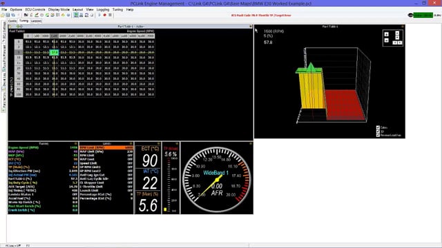 Practical Standalone Tuning: Step 7: Steady State Fuel Tuning