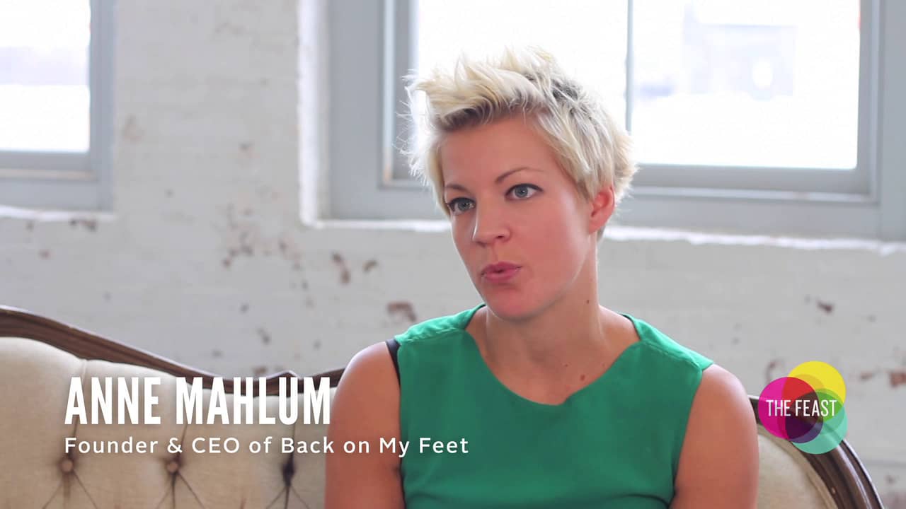 Backstage: Anne Mahlum of Back on My Feet discusses using running as a ...