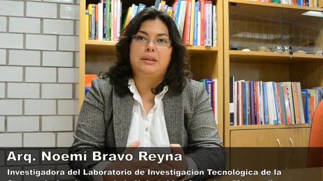 Entrevista con la Arq. Noemí Bravo Reyna