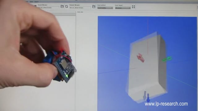 LP-RESEARCH - LPMS-BLE Prototype Demo (Bluegiga BLE113-based) on Vimeo