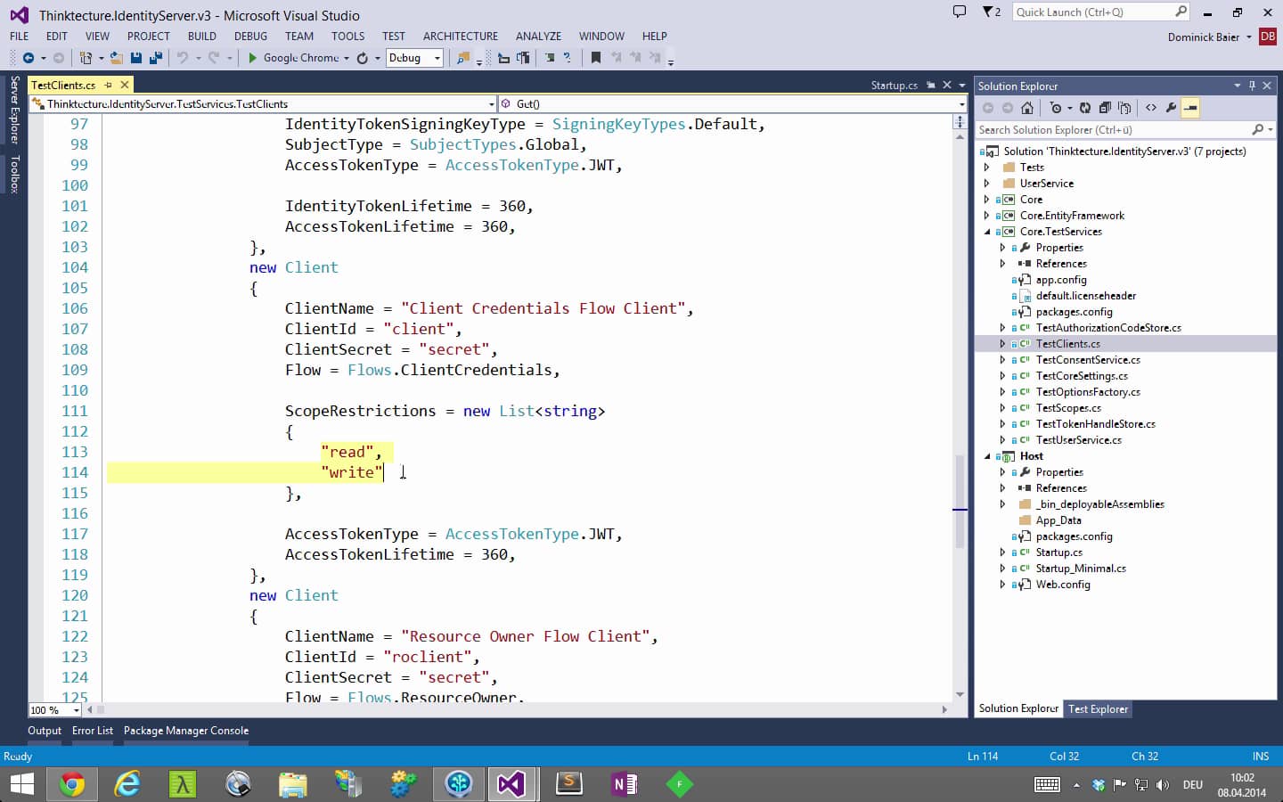 Thinktecture IdentityServer v3 - Preview 1: Samples Walkthrough on Vimeo