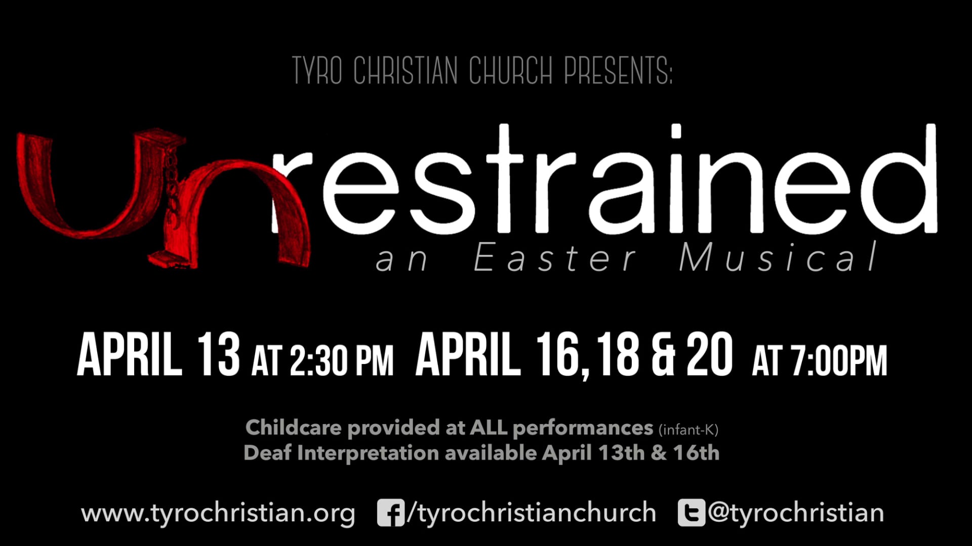 Unrestrained: Easter Musical Trailer on Vimeo