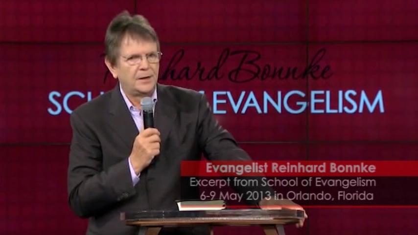 Reinhard Bonnke teaches at the School of Evangelism on Vimeo