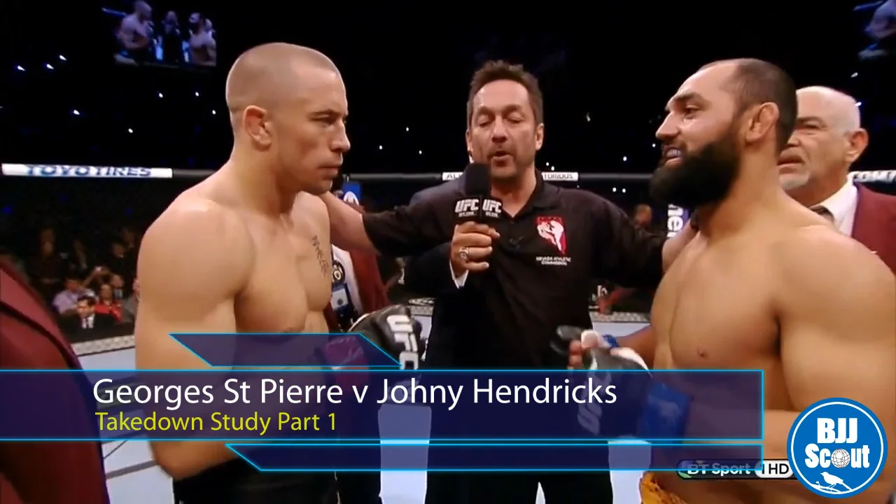 BJJ Scout: GSP v Johny Hendricks Takedown Study Part 1 on Vimeo