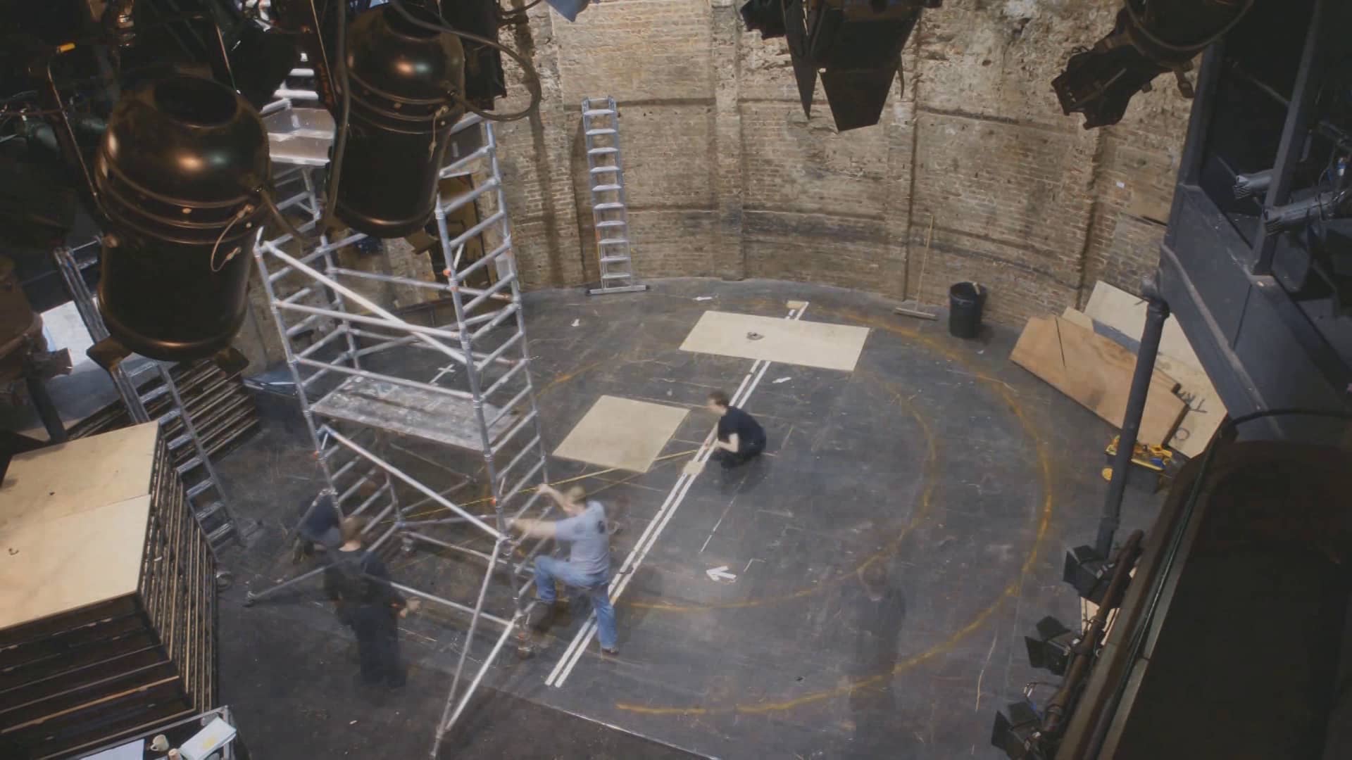 Chimerica Time Lapse | Almeida Theatre, London on Vimeo