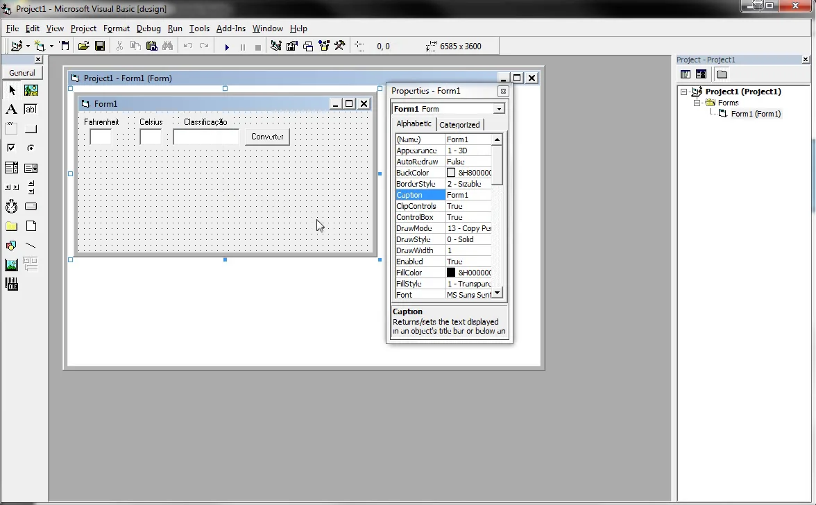 Visual Basic - Converter Fahrenheit para Celsius on Vimeo