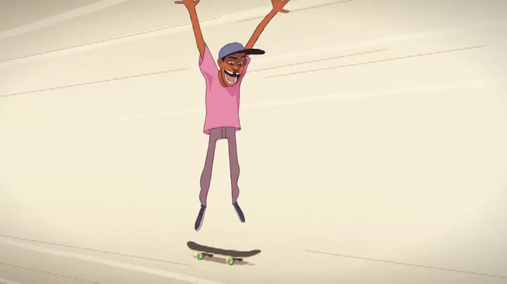Tyler the Creator Skateboard animation on Vimeo
