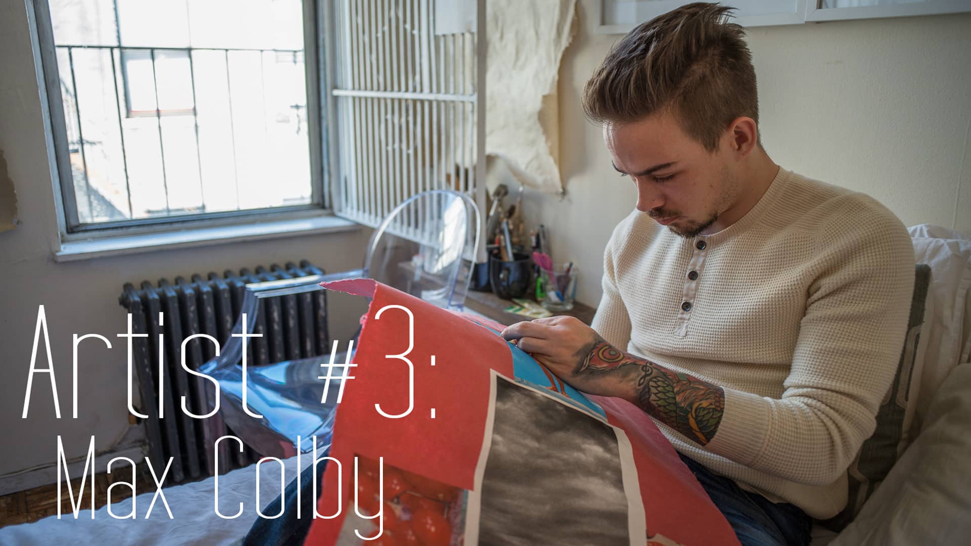 Artist #3: Max Colby on Vimeo