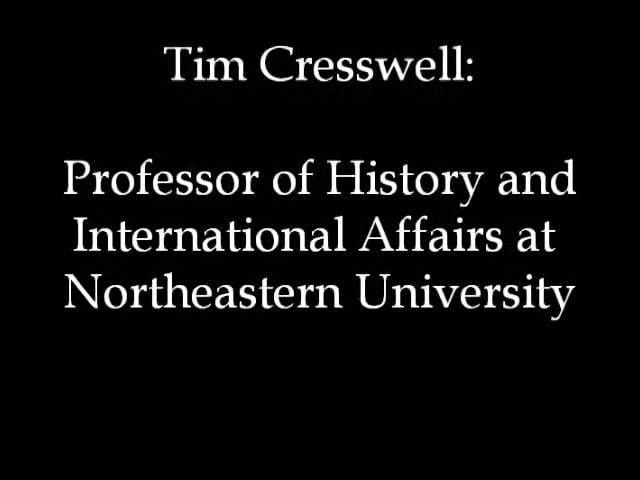 IHR Fellows Symposium 2014 Keynote: Tim Cresswell on "An Outline of a ...