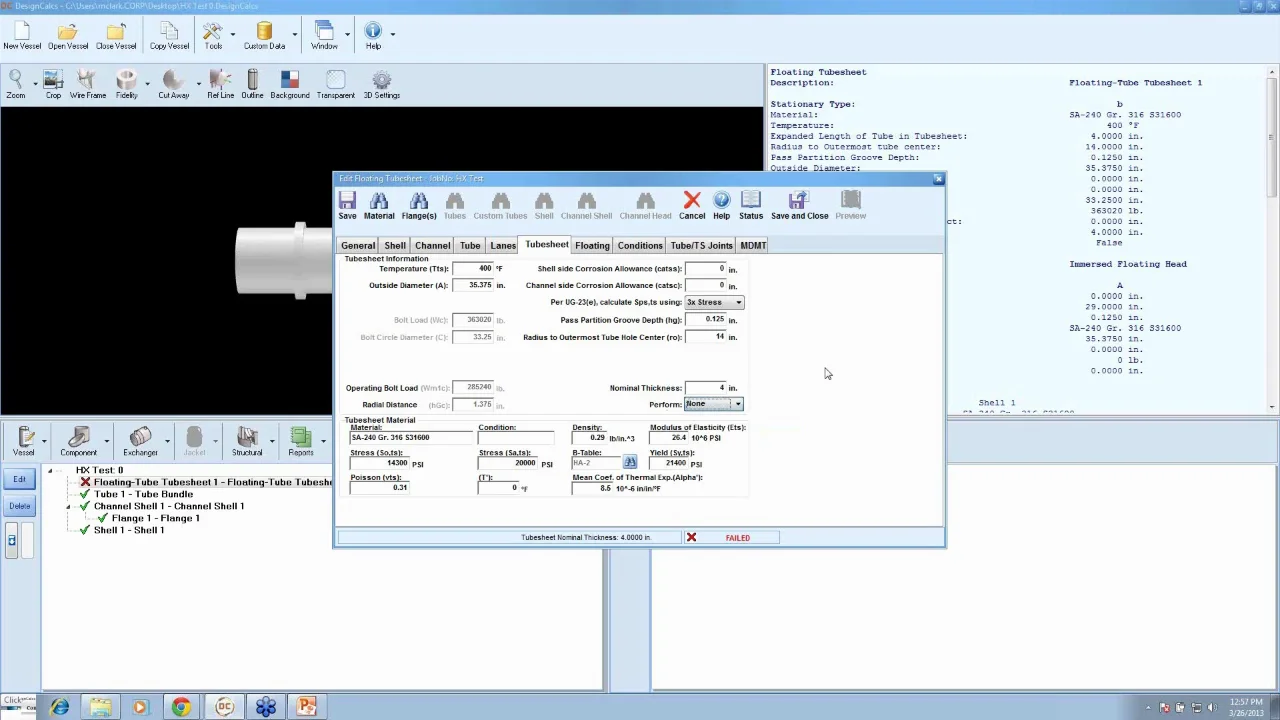 DesignCalcs Webinars - DesignCalcs Tubesheet Design (March 26, 2013) on ...