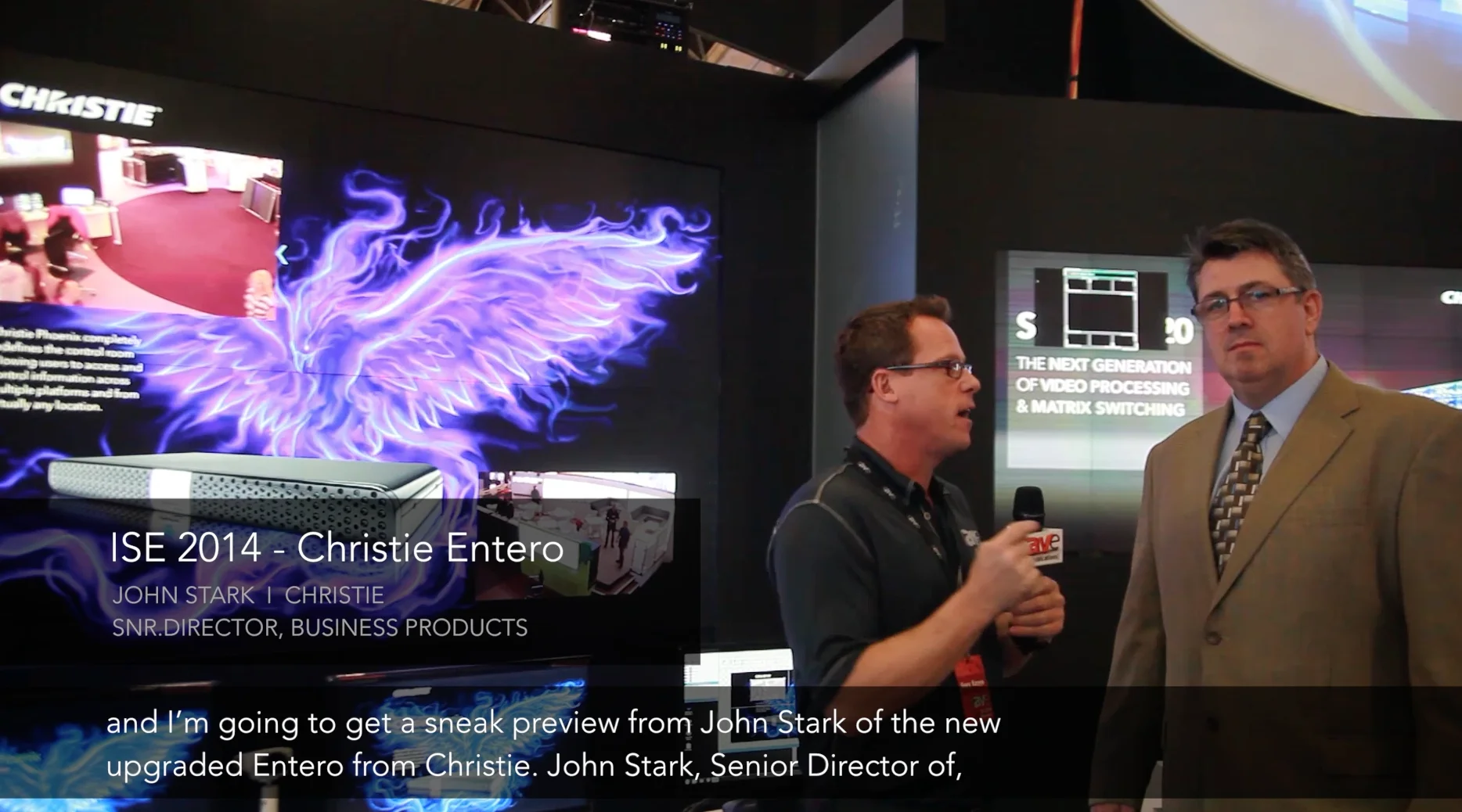 ISE 2014 - Christie introduces the new Entero HB front access cubes on ...