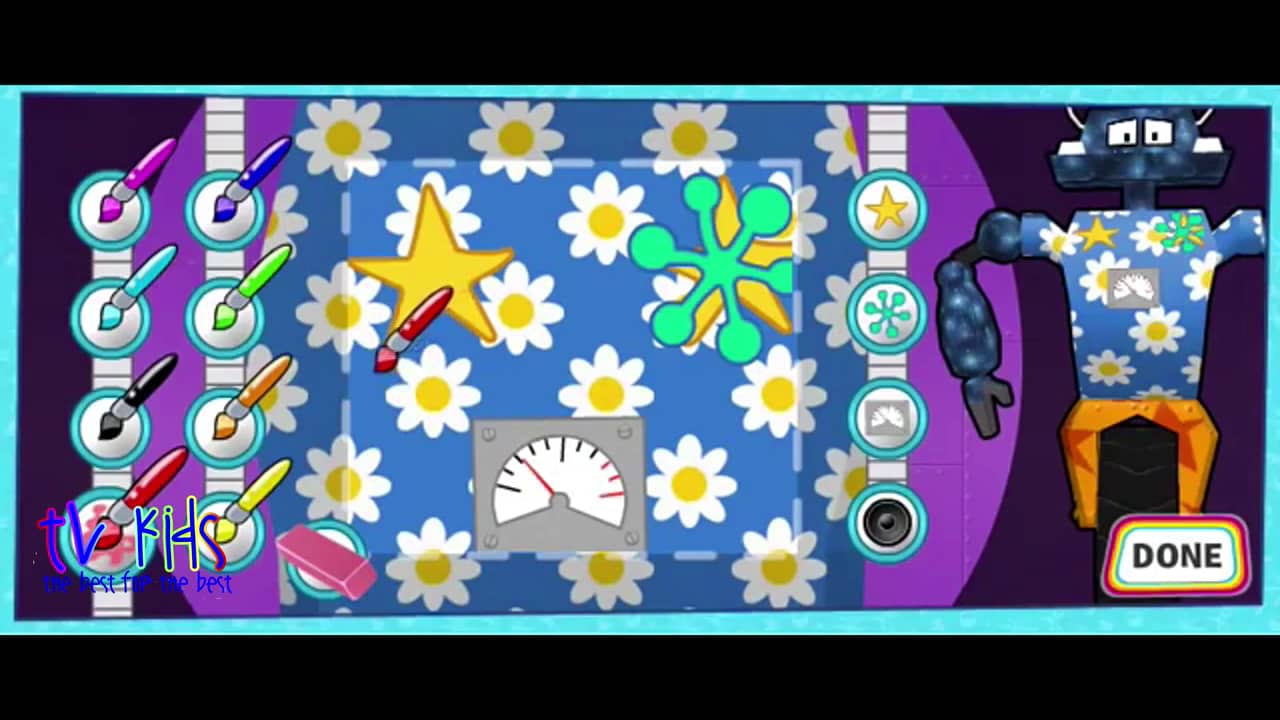 Yo Gabba Gabba Robot Creation Station Game TvKids on Vimeo