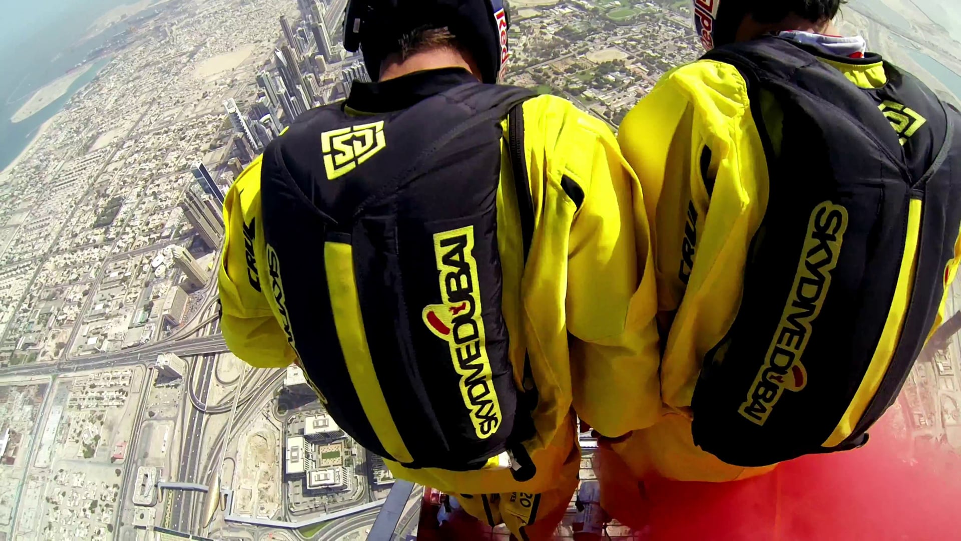 F1 Captures Highest BASE Jump from the World's Tallest Building in ...
