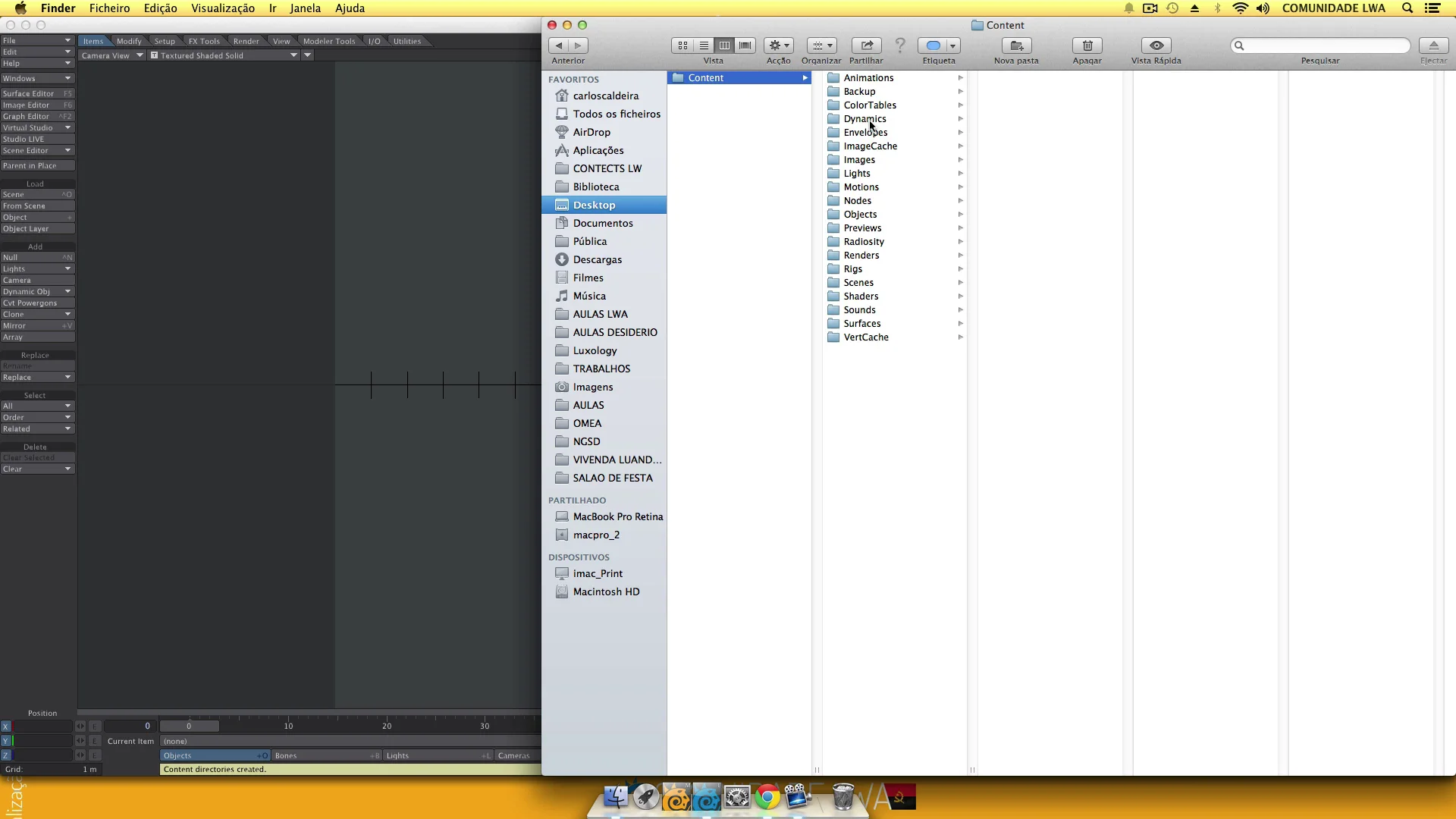 LightWave3D "Directório de Conteúdos" on Vimeo