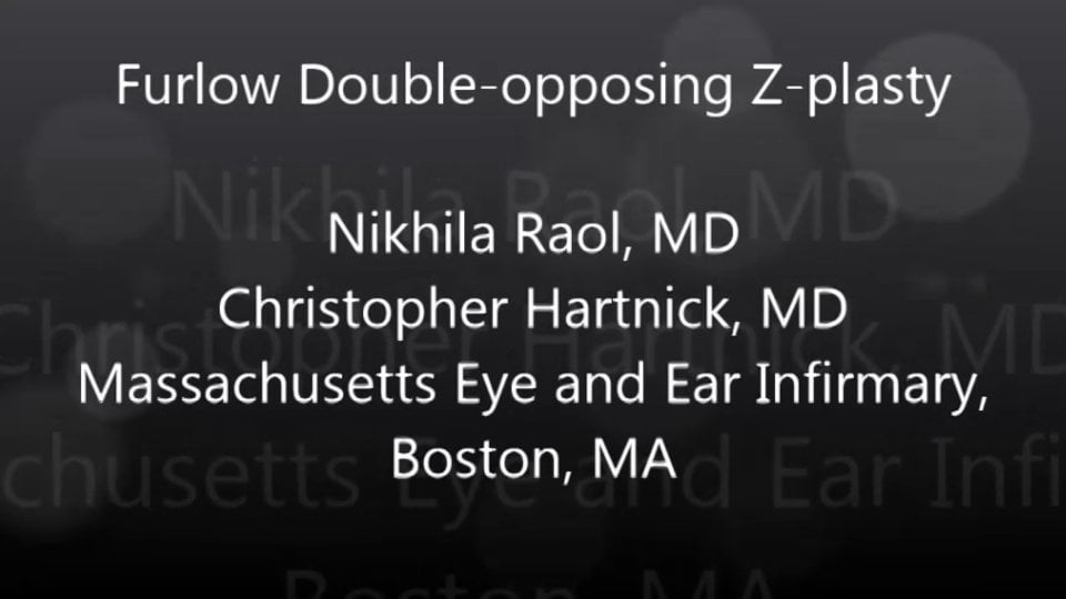Surgical Video: Furlow palatoplasty on Vimeo