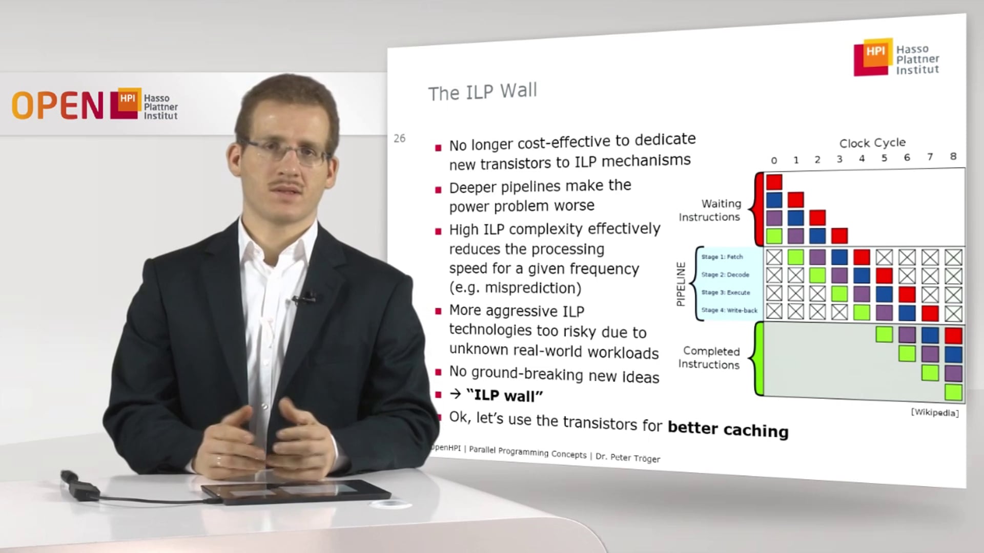 1.3 - ILP Wall and Memory Wall | Parallel Programming Concepts