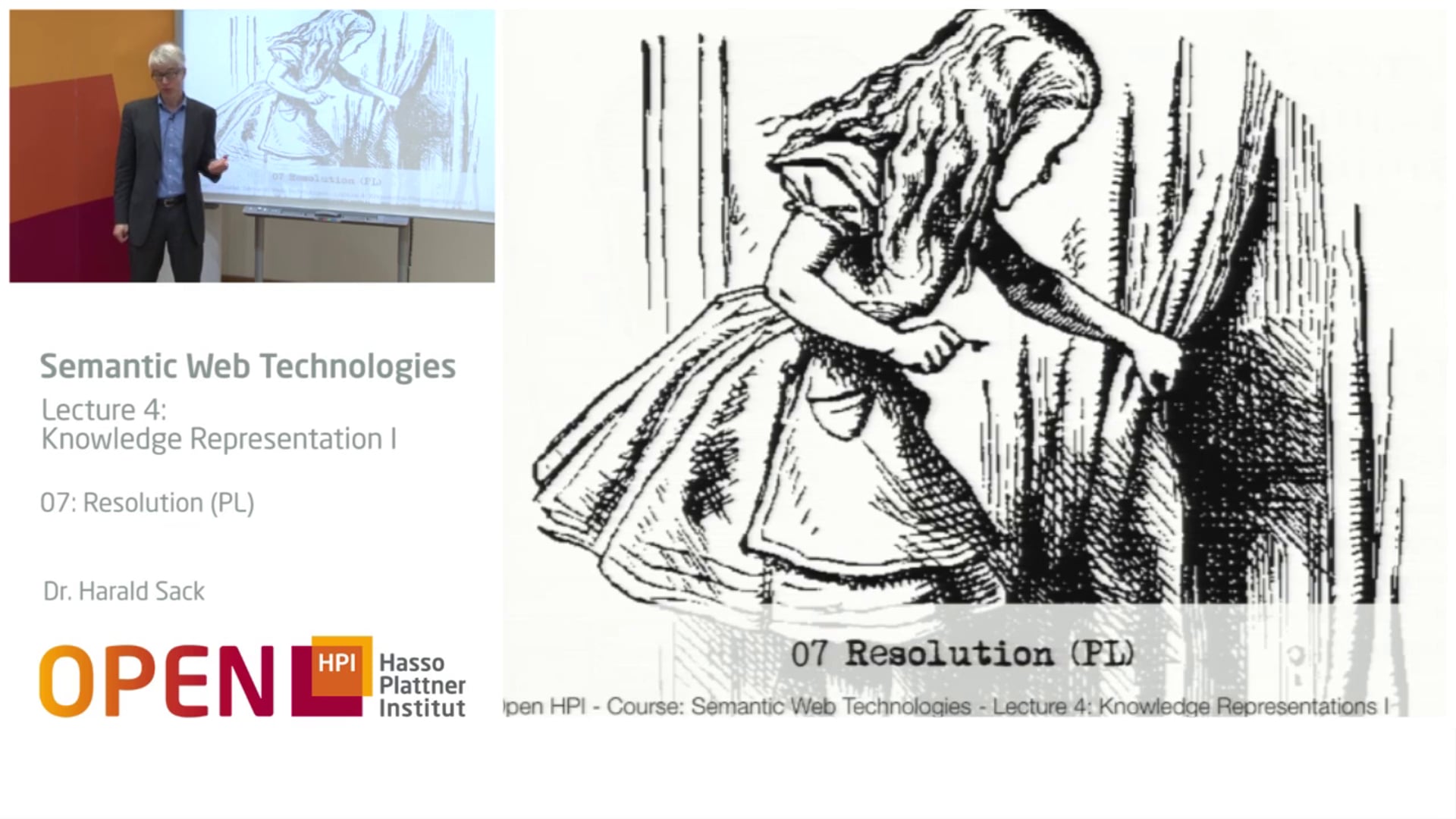 4-7 Resolution | Semantic Web Technologies | openHPI