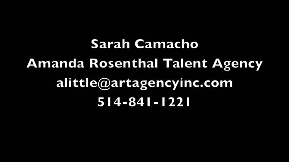 Stonewall 'Girl' audition: Sarah Camacho on Vimeo