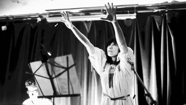 Adam Litovitz & Sook-Yin Lee (JOOJ) April 4, 2014 Double Double Land in ...