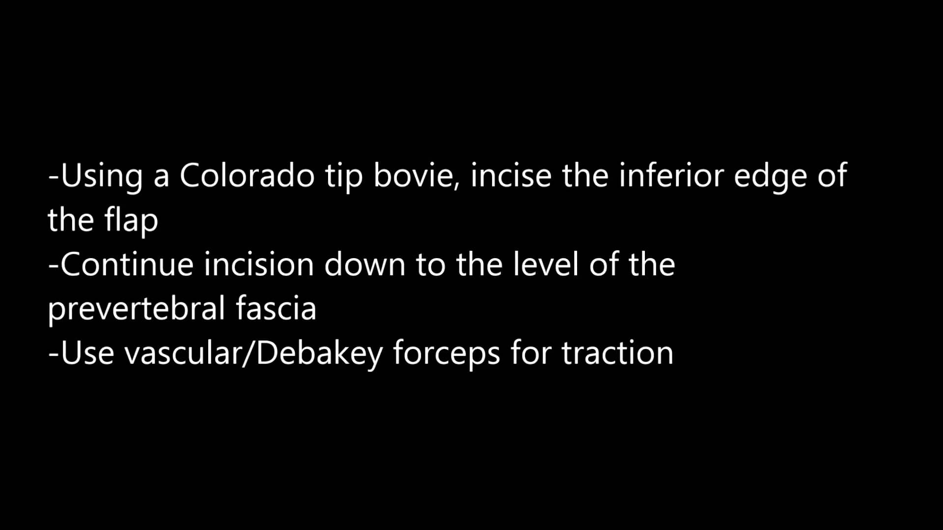 Surgical Video: Superiorly-based pharyngeal flap on Vimeo
