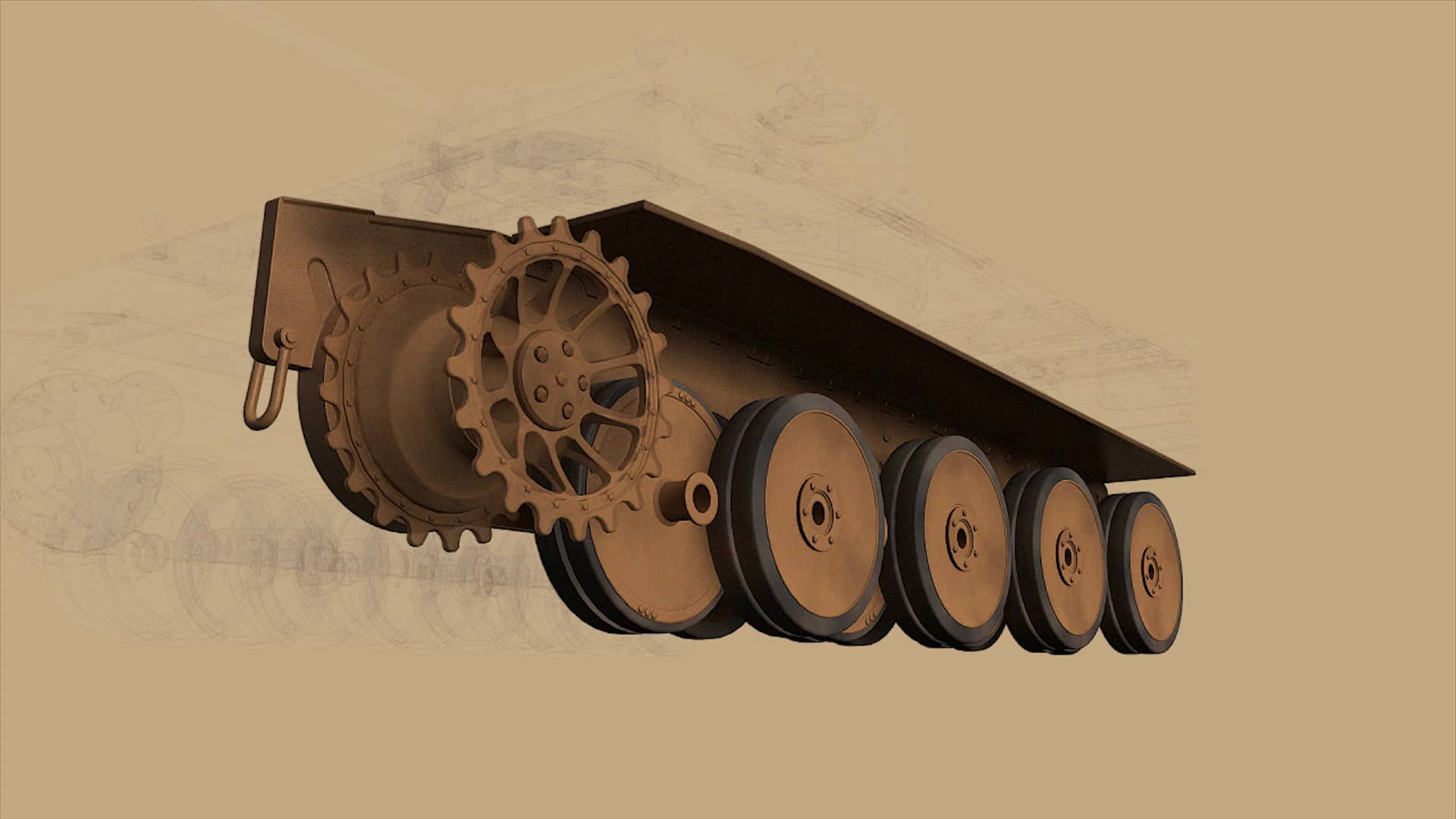 Tiger Tank Road Wheels on Vimeo