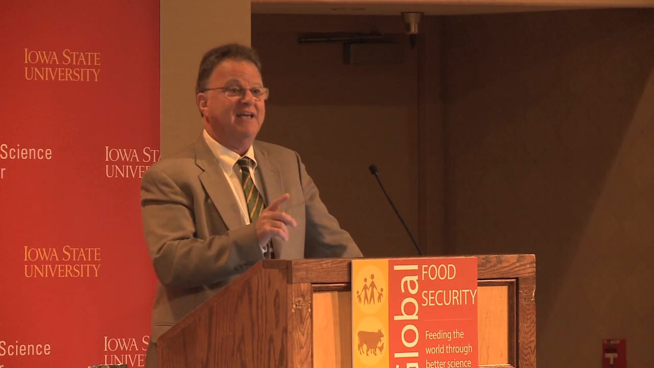 Kenneth Cassman: Global Food Security Consortium speech on Vimeo