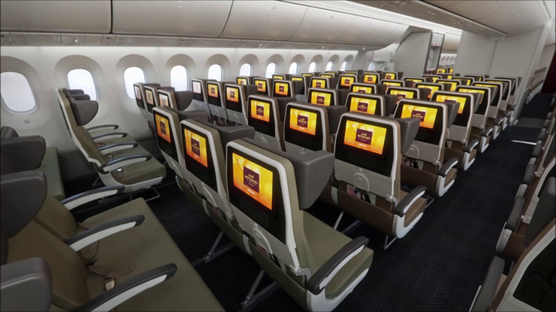 Etihad's new B787 Cabin fly-through on Vimeo