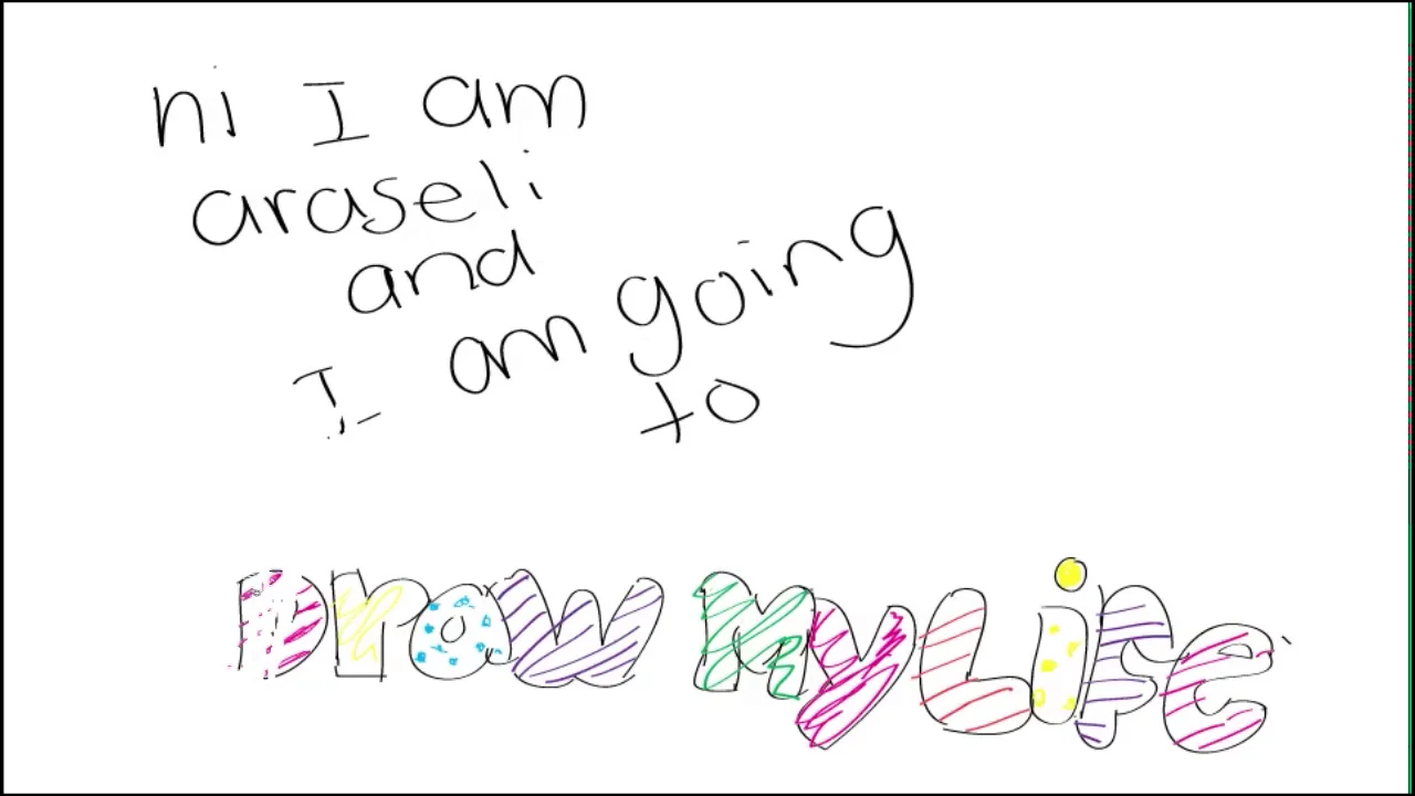 Draw My Life on Vimeo